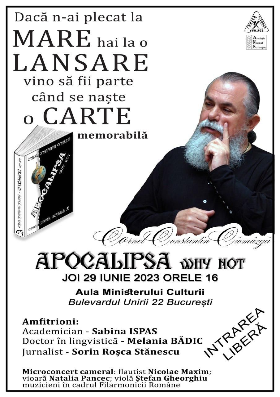Scriitorul Cornel Constantin Ciomâzgă revine cu o nouă carte » Imaginea ...